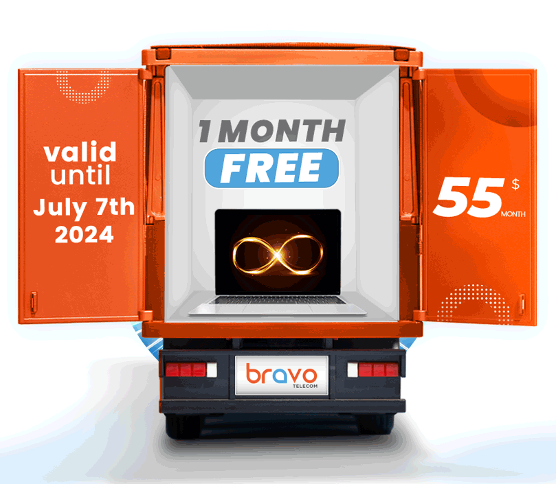Special moving offer, 100M Internet at $55 | Bravo